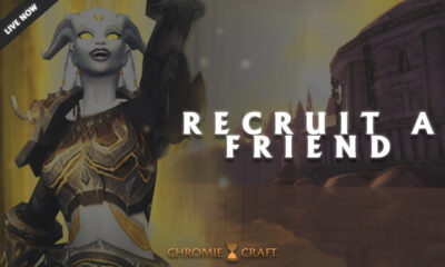 Recruit a Friend is available now! - ChromieCraft